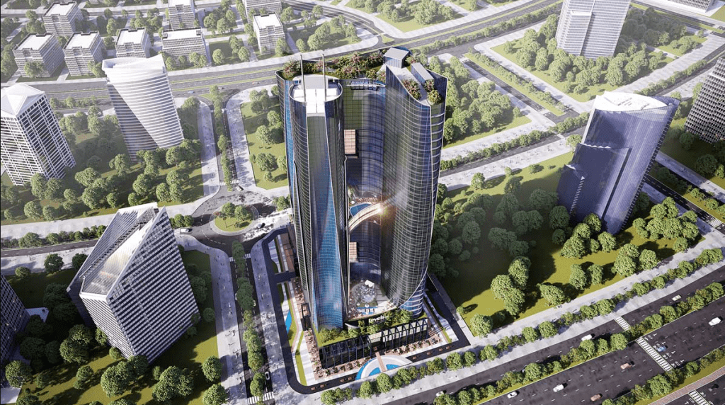 Levels Business Tower in New Capital City by Urbnlanes Development - Dlleni